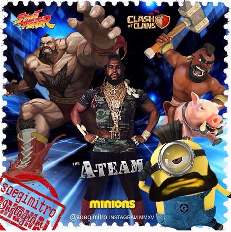 Mr T Minion Comic Movies Minions Clash Of Clans
