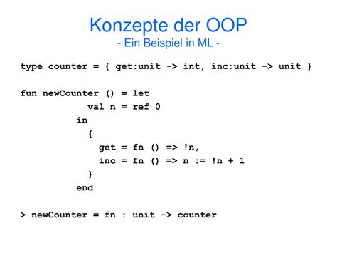 Ppt Objektorientierte Programmierung Powerpoint Presentation Free