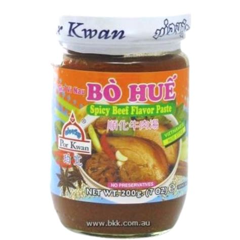 Por Kwan Bo Hue Spicy Beef Paste 200g | Thai Pantry