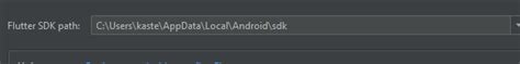 Android Flutter SDK Installed But Not Found Windows Stack Overflow