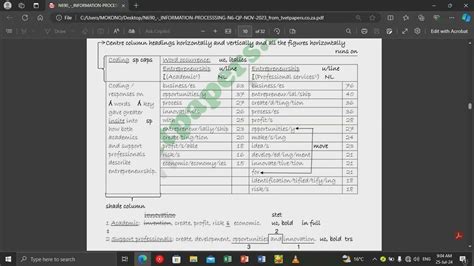 Information Processing N6 Youtube