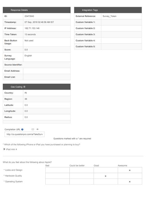 Cx Response Viewer Manage Data Questionpro Knowledge Base