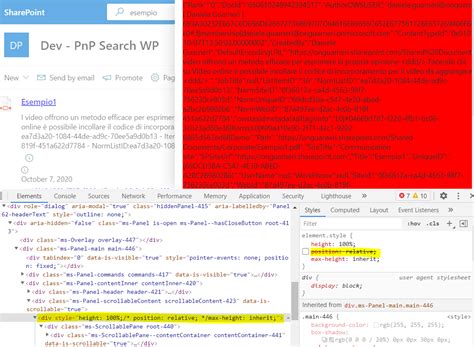 Pnp Panel Issue Issue Microsoft Search Pnp Modern Search GitHub