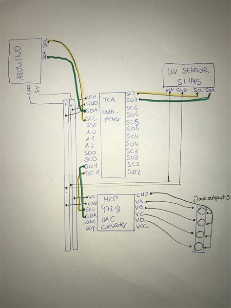 mcp4728 with tca9548a and different sensors hard to handle programming arduino forum