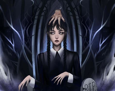 [100 ] Wednesday Addams Wallpapers