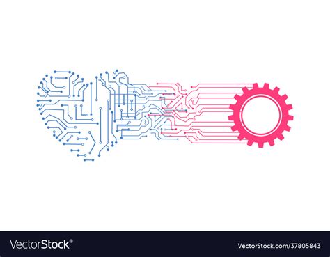 technology pattern circuit board royalty free vector image