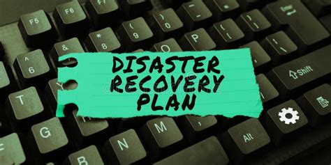Handwriting Text Disaster Recovery Plan Conceptual Photo Having Backup