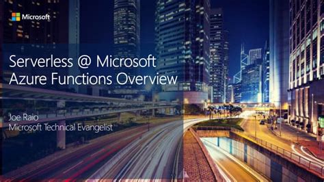 azure functions overview pptx