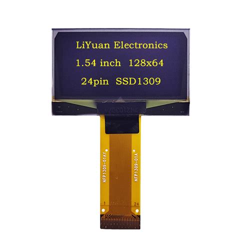 1 54 Inch 128x64 12864 SSD1309 Super Thin Lcd Oled Display Screen Alibaba Com