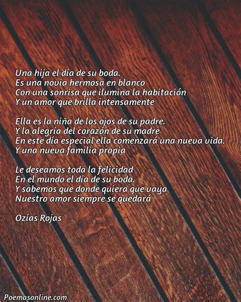 Mejores Poemas Para Una Hija En Su Boda Poemas Online