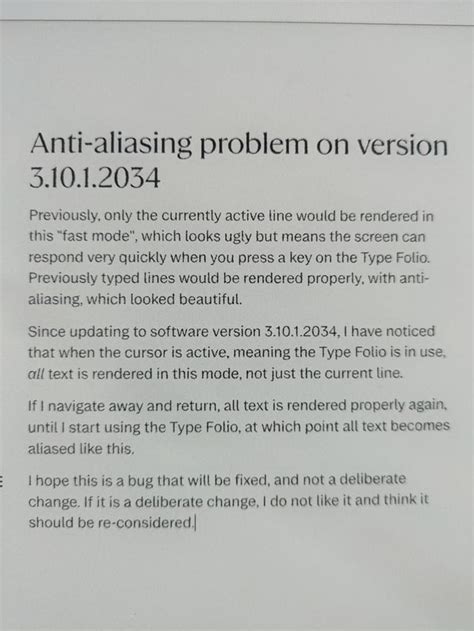 Anti Aliasing Problem On Version 31012034 Rremarkabletablet