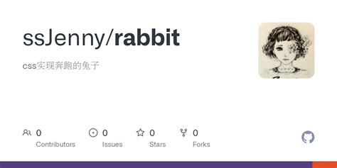 Github Ssjennyrabbit Css实现奔跑的兔子