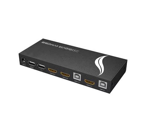 2 Port Auto USB Hdmii Kvm Switch With Built In Cables HDMI Switch And HDMI Switcher Price
