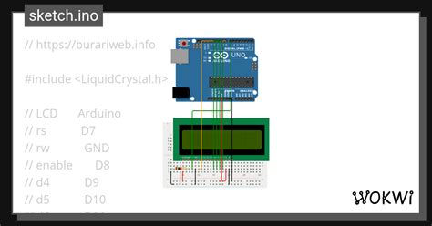 LCD Wokwi ESP STM Arduino Simulator