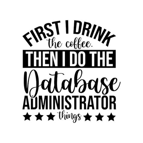 premium vector database administrator quotes design