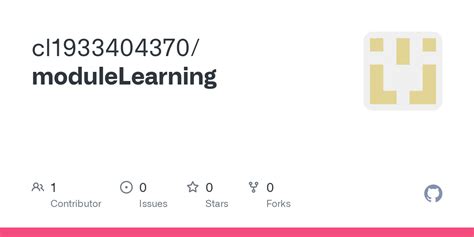 GitHub Cl ModuleLearning