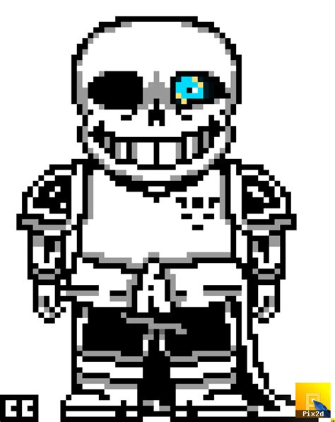 Underswap Distrust Phase 1 Sans Sprite By Cooperclimbart On Deviantart