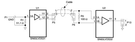Sn65lvds31 Input Pull Low Resistor Interface Forum Interface Ti E2e Support Forums