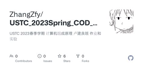 USTC Spring COD HW Lab README Md At Main ZhangZfy USTC Spring COD HW Lab GitHub