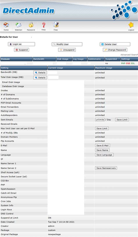 How To Switch DirectAdmin Theme From Enhanced To Evolution IPSERVERONE