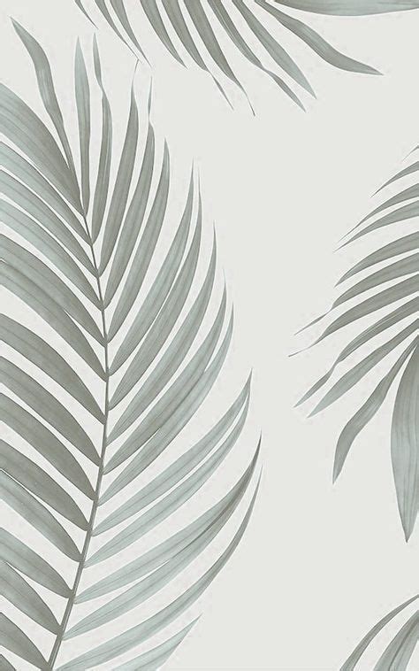 White And Grey Palm Leaf Iphone Wallpaper White And Green Palm Leaves