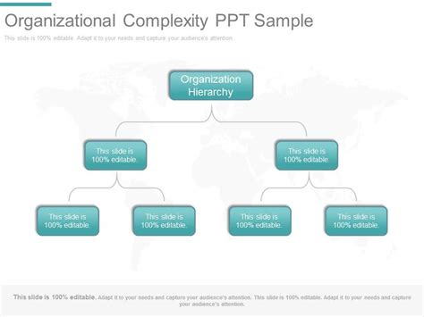 Organizational Complexity Ppt Sample Graphics Presentation Background For PowerPoint PPT