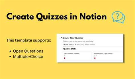 Notion Quiz Maker Notion Everything