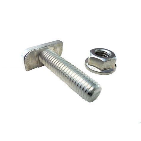 Tornillo Cabeza Martillo M8x30 Tuerca