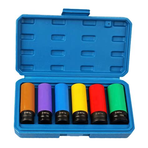 3456pcs Wheel Socket Set Impact Wrench Wheel Protector Impact Socket