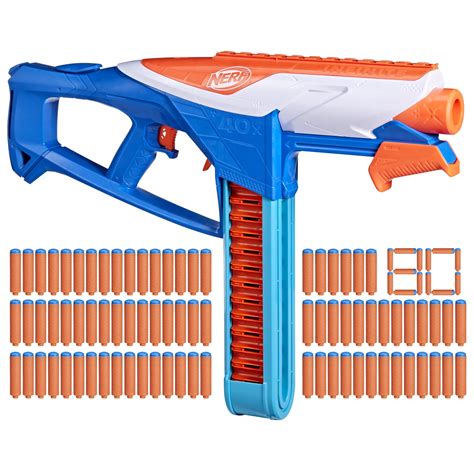 Nerf N Series Infinite Blaster 80 N1 Darts Pump Action Battle Belt