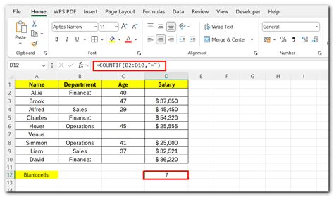 Learn Excel How To Count Blank Cells In Excel Easy Ways