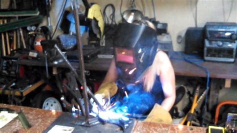 Hot Chick Welds Youtube