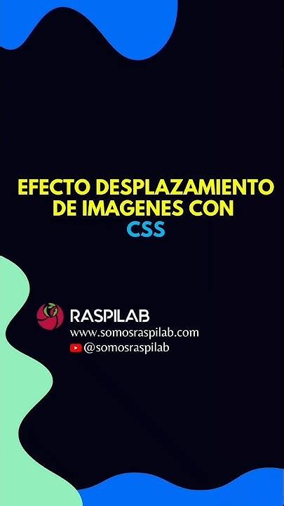 Efecto Desplazamiento De Imágenes Con Css Html Lol Más Animaciones En El Link Del Canal