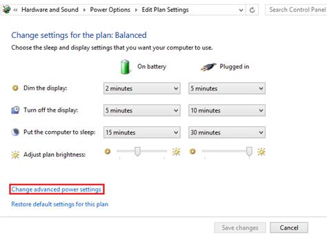 Windows Adjust Time Before Display Turns Off
