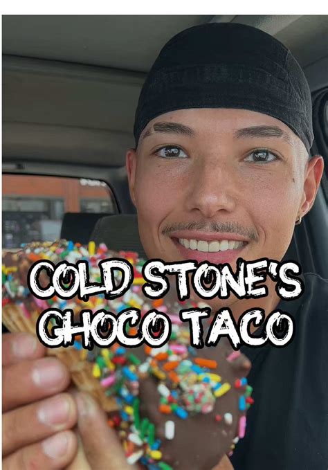 Cold Stones Choco Taco Review A Sweet Delight Tiktok
