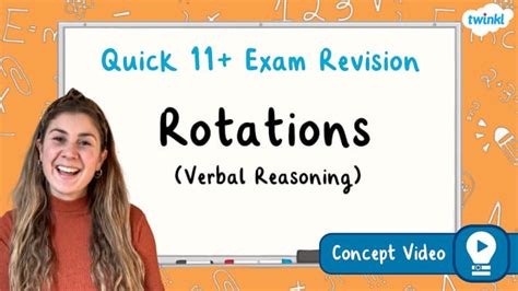 👉 Rotations Non Verbal Reasoning 11 Exams Concept Video