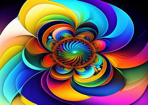 Spiral Fractal Abstract Art Background Spiralfractalart Spiralfractalartworldwide2023