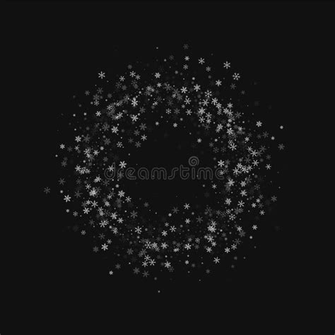 Beautiful Snowfall Stock Vector Illustration Of Decoration 85656213