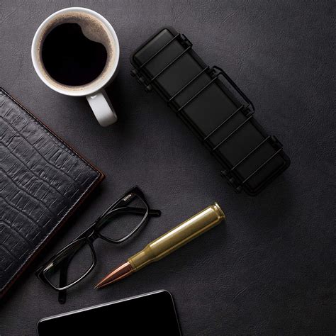 50 Bmg Real Bullet Casing Refillable Twist Pen Old Southern Brass