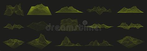 Map Grid Coordinates Vector Stock Illustrations 462 Map Grid