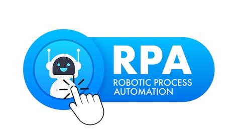 Premium Vector Rpa Robotic Process Automation Innovation Robots And