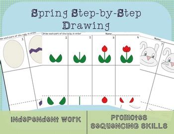 Spring Step By Step Drawing By Mrs Kelli Green TpT