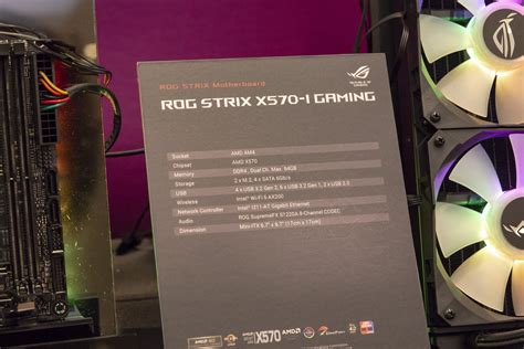 Rog Strix X570 I Gaming Mini Itx 64 Gb Ram R Sffpc