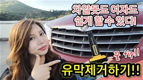 유막제거가 뭐야 초보도 여자도 쉽게 할 수 있는 유막제거 방법 Youtube
