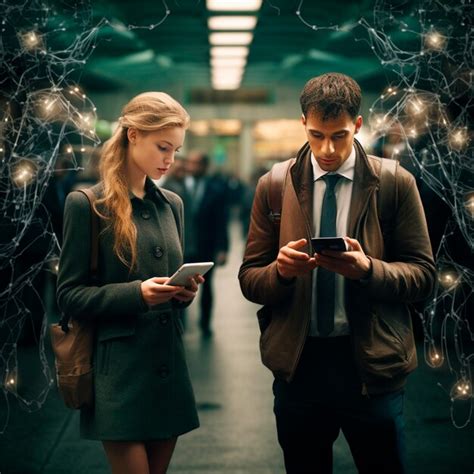 Premium AI Image Photo Interaction Human With Artificial Intelligence