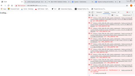 ingress routing not working when path is specified general