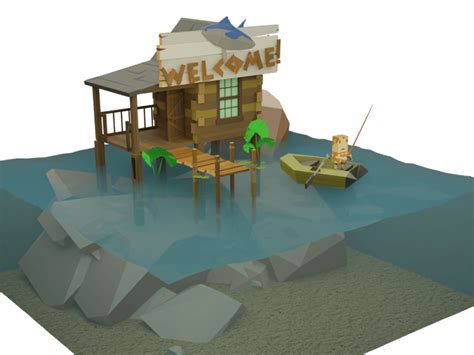 3d Work In Low Poly And High Poly Expert In 3d Model And Real Rendering