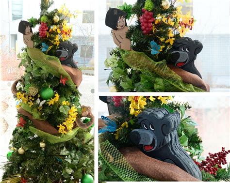 Jungle Book Themed Christmas Tree That I Put Together For Breakfast