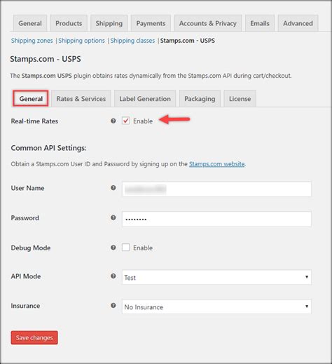 Setting Up WooCommerce USPS Shipping Method Extension Using Stamps ELEXtensions