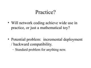 Network Coding Meets TCP Network Coding TCP PPT Free Download